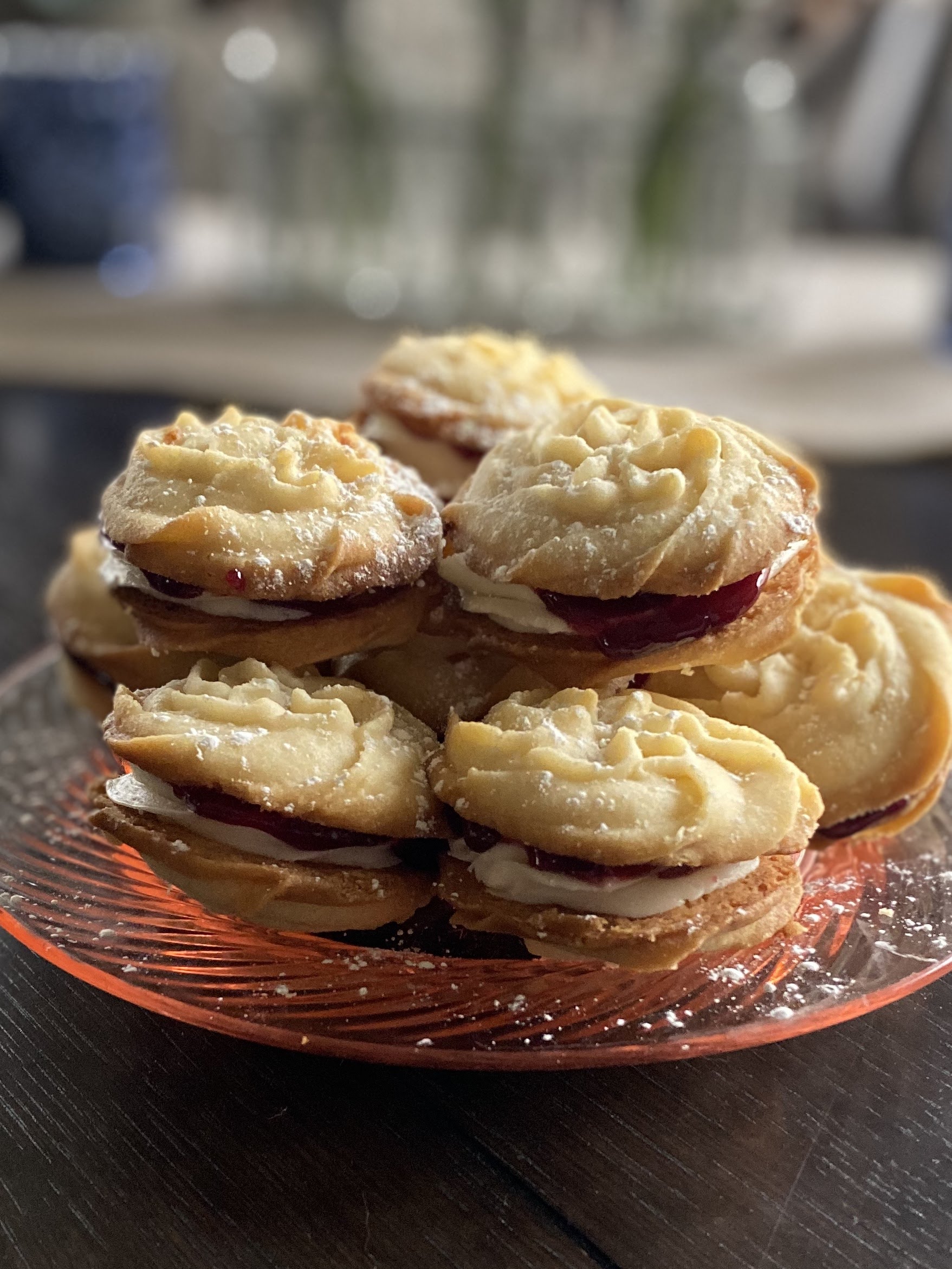 Viennese Whirl Sandwich Cookies - Sweet Girl Treats