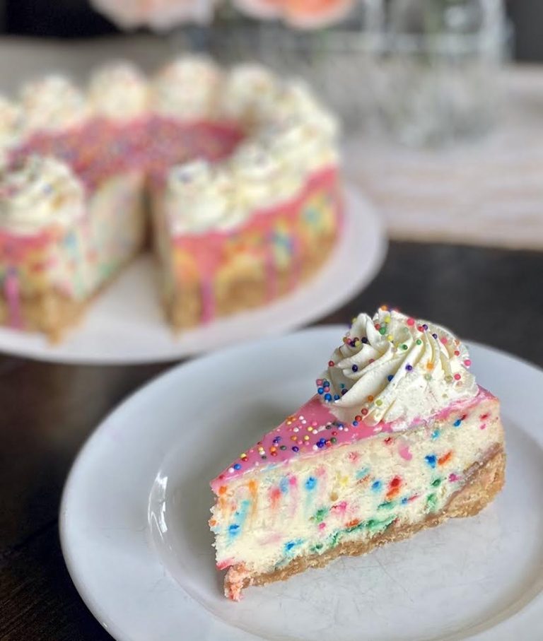 Sprinkle Cheesecake - Sweet Girl Treats