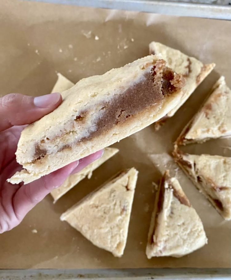 Cinnamon Swirl Scones - Sweet Girl Treats