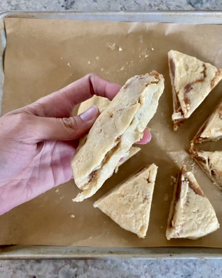 Cinnamon Swirl Scones - Sweet Girl Treats