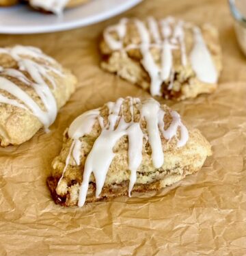 Cinnamon Swirl Scones - Sweet Girl Treats