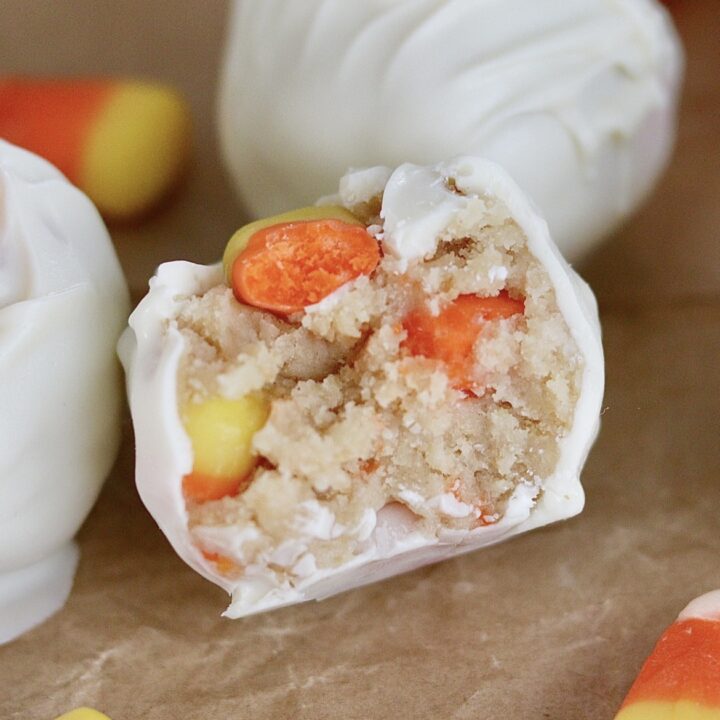 Candy Corn Truffles - Sweet Girl Treats