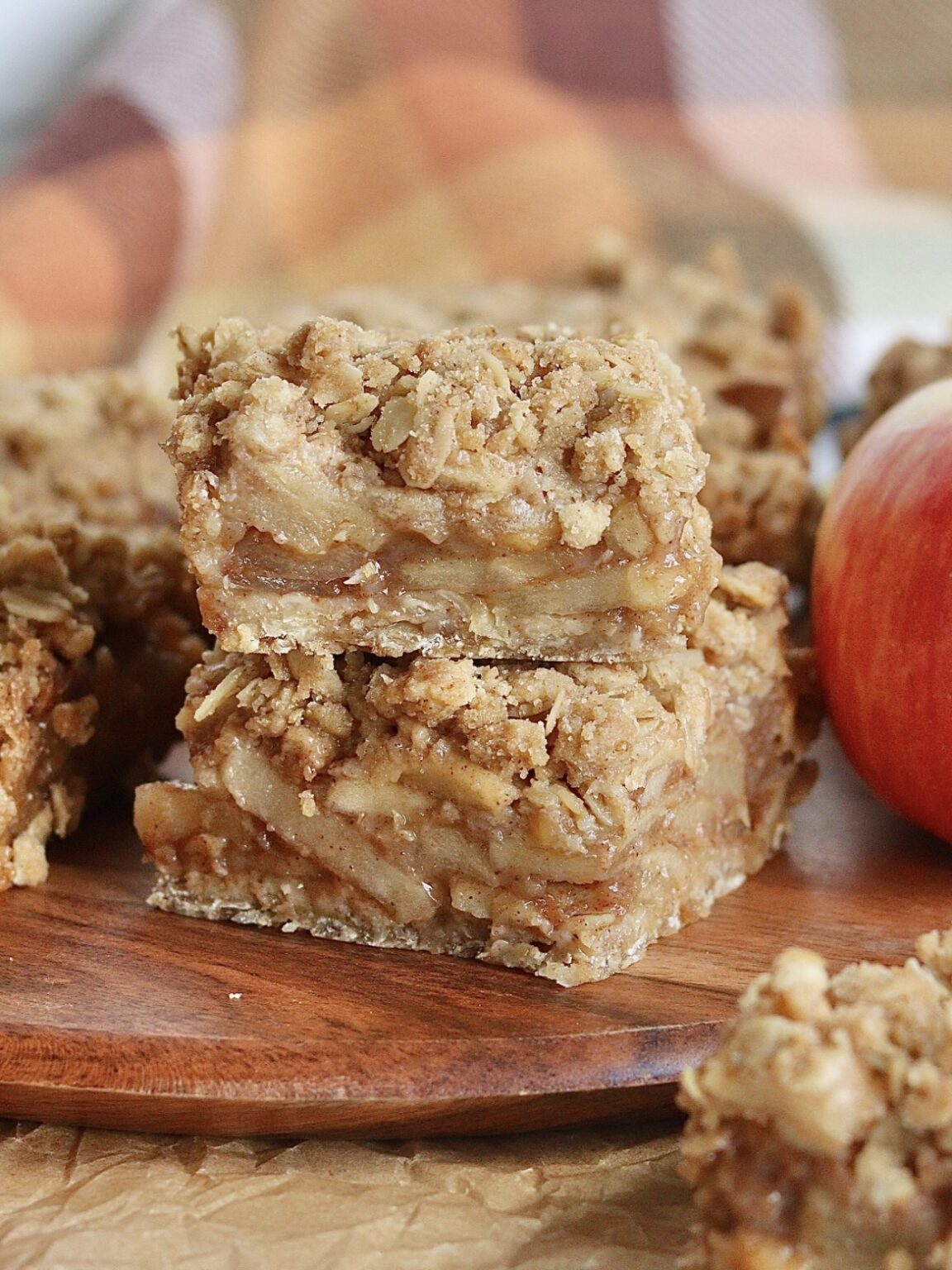 Apple Crisp Bars - Sweet Girl Treats