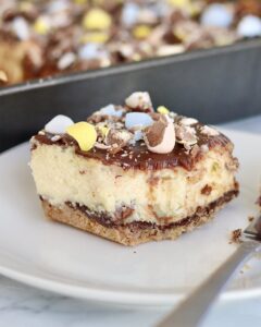 Easter Cheesecake Bars - Sweet Girl Treats