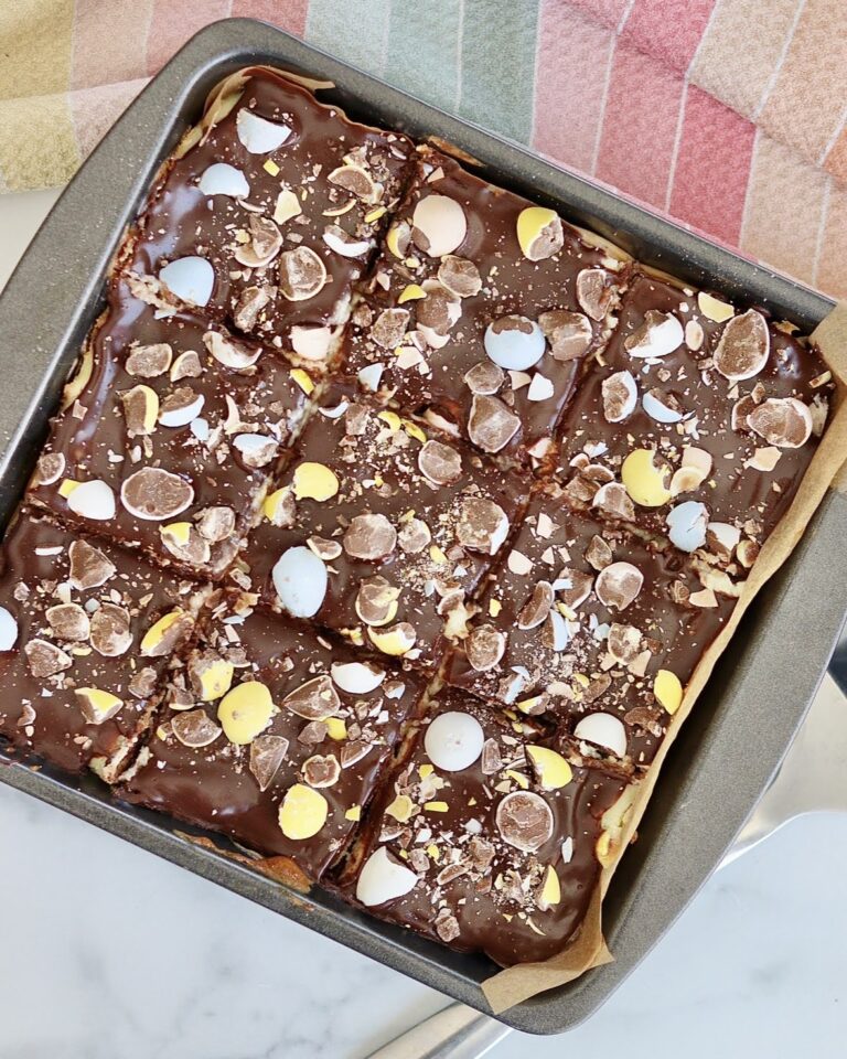 Easter Cheesecake Bars - Sweet Girl Treats